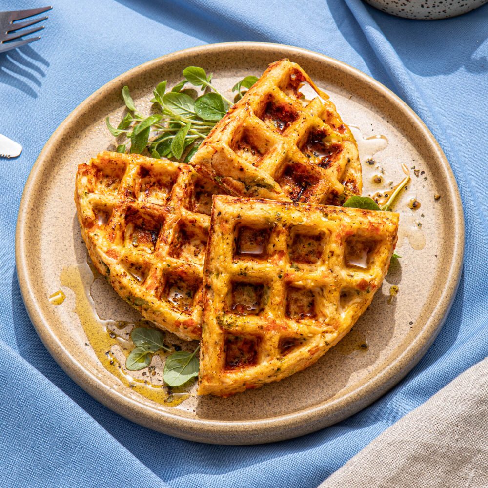 Waffles de Pollo « Comer Mejor, por Agrosuper